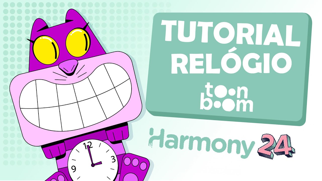 TUTORIAL, ANIMAÇÃO DE UM RELÓGIO (TOON BOOM HARMONY 24) - YouTube