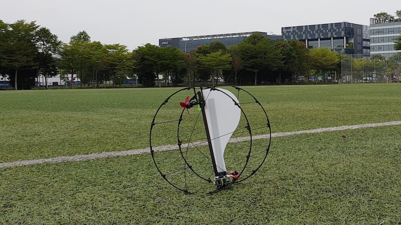 ATOM – a hybrid robot that can fly and move on ground using only two ...