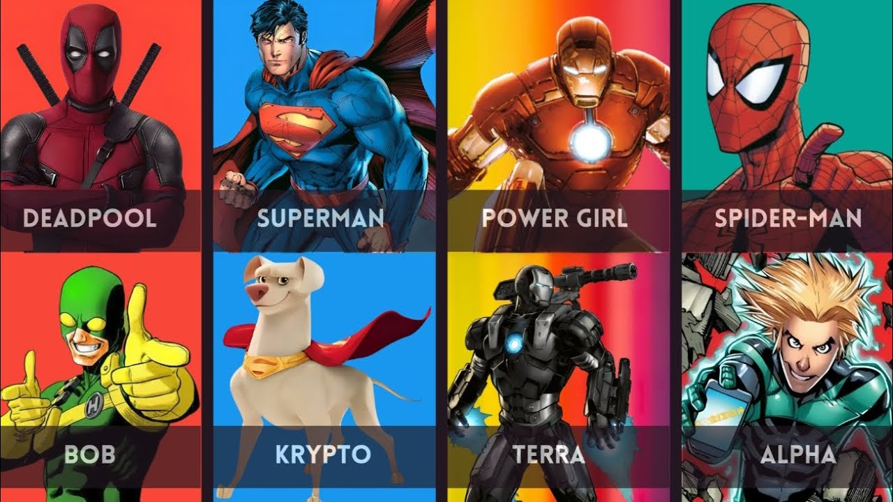 Unbelievable Sidekick Comparisons: Superheroes Revealed! #dc comics ...