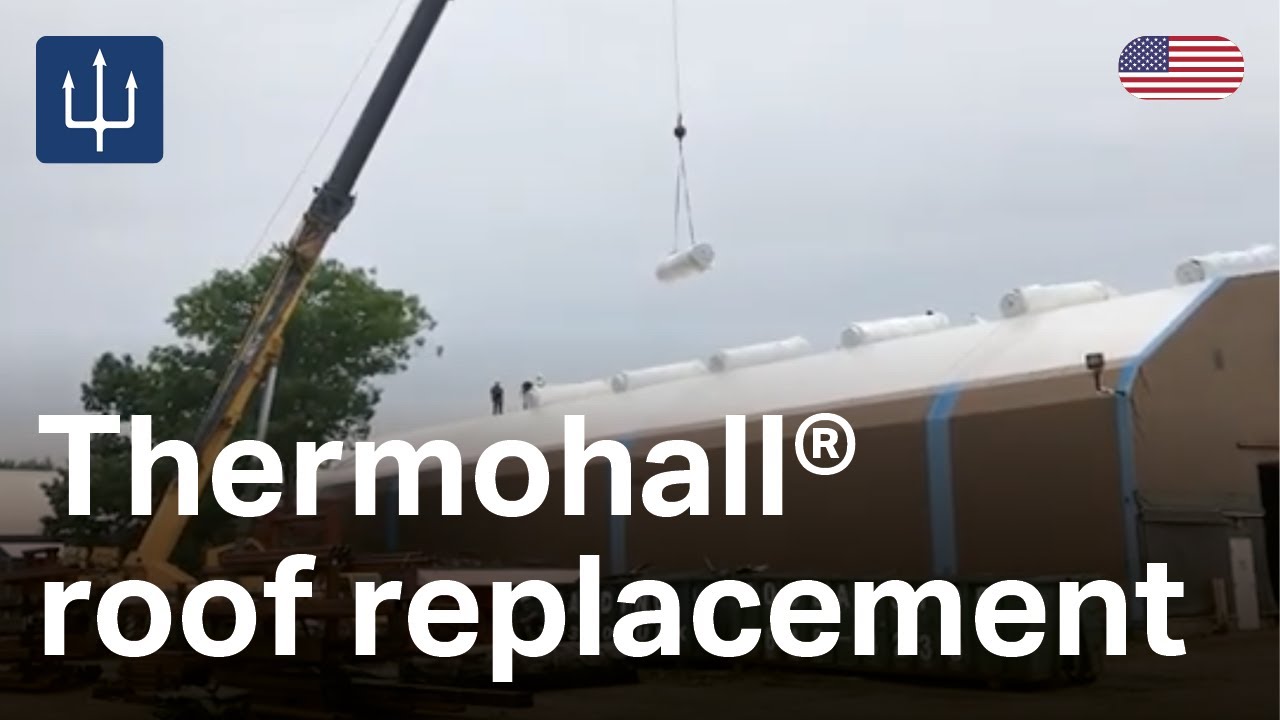Rubb Building Systems replaces fabric roof with Thermohall® | Rubb USA ...
