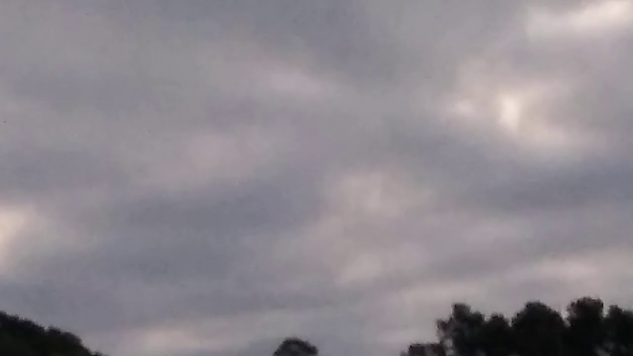 Sky filled with "stuff" - YouTube