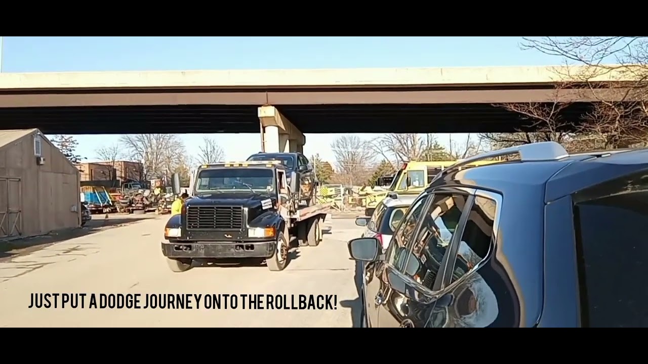 Local International 4700 Roll-Back action in Wilmington DE on 2-23-23 ...