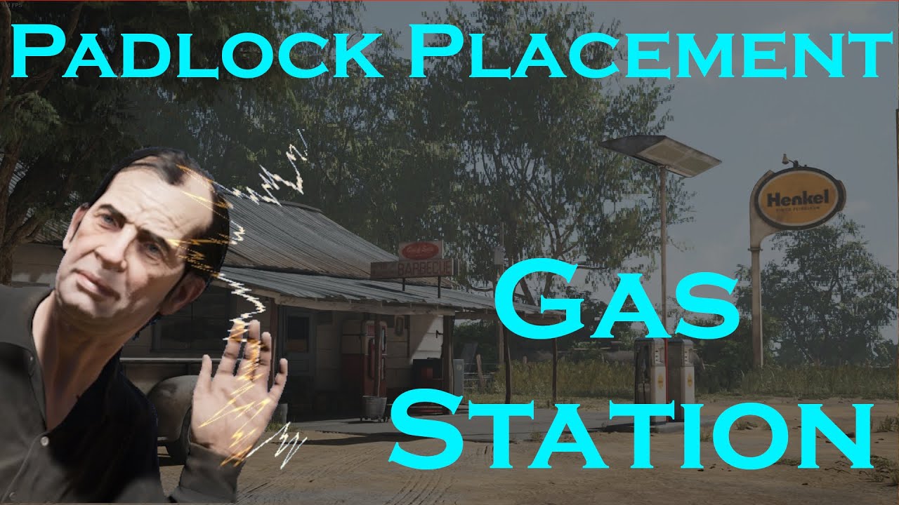 Cook's Padlocks, Blood & Rotation Tutorial on Gas Station - Texas ...