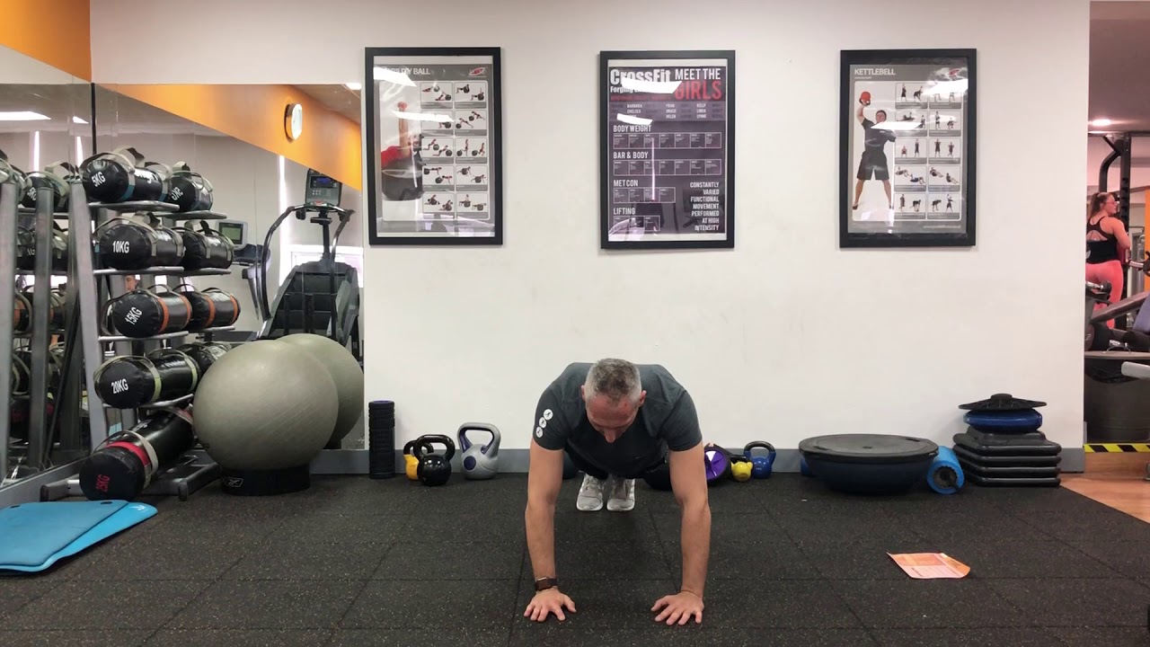 Moving Push Up - YouTube