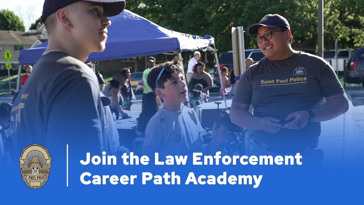 Saint Paul Police Law Enforcement Career Path Academy - YouTube