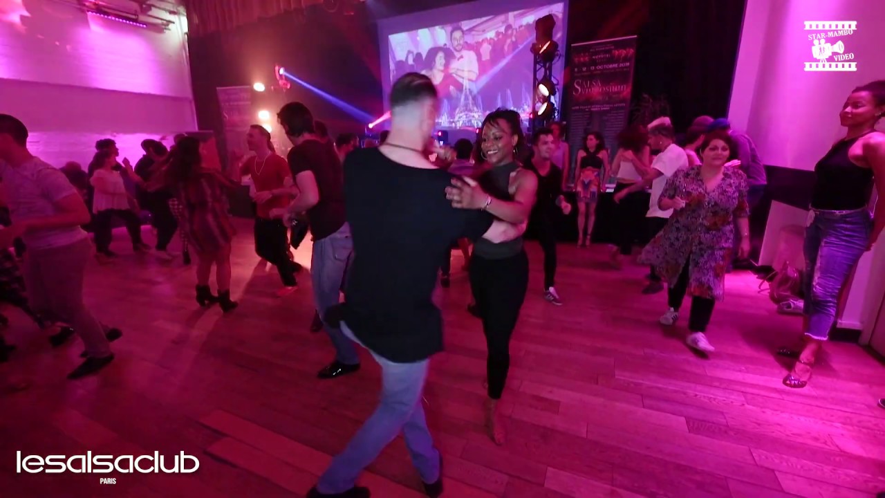 Guillaume & Regine - social dancing @ LeSalsa'Club Party - YouTube