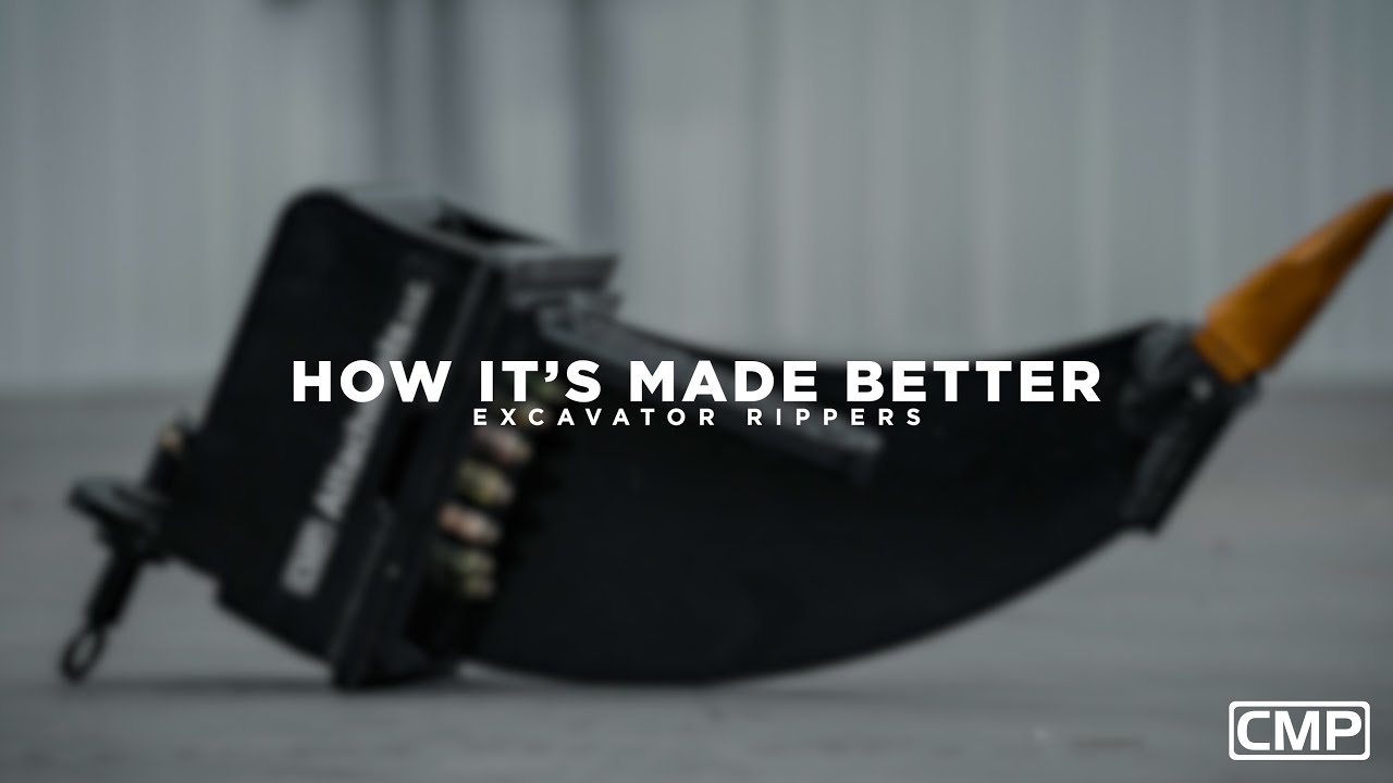 How It's Made Better: CMP Excavator Rippers - YouTube