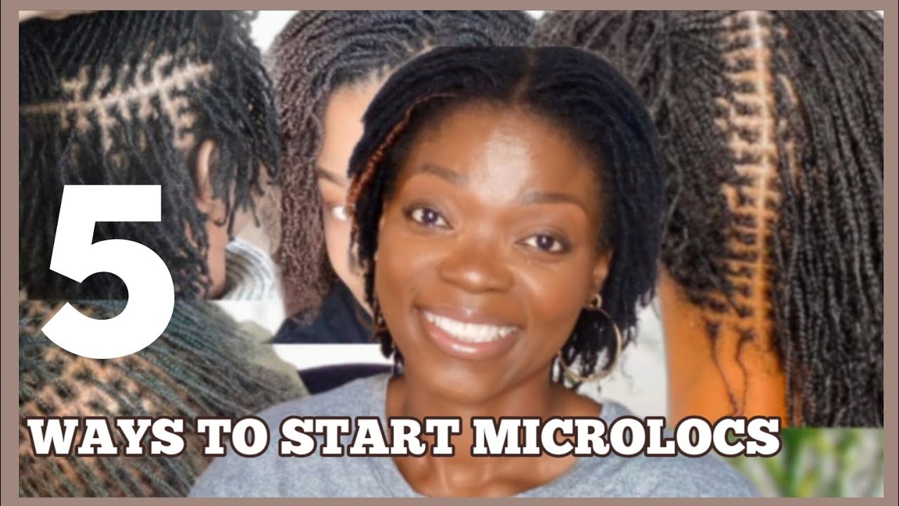 5 DIFFERENT WAYS. YOU CAN START MICROLOCS | Starterlocs | Sisterlocks ...