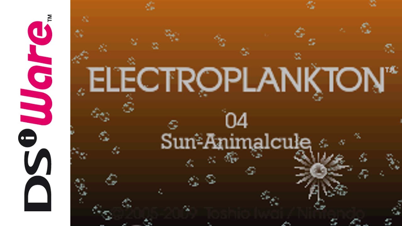 [DSiWare] Electroplankton: Sun-Animalcule (2009) Longplay - YouTube
