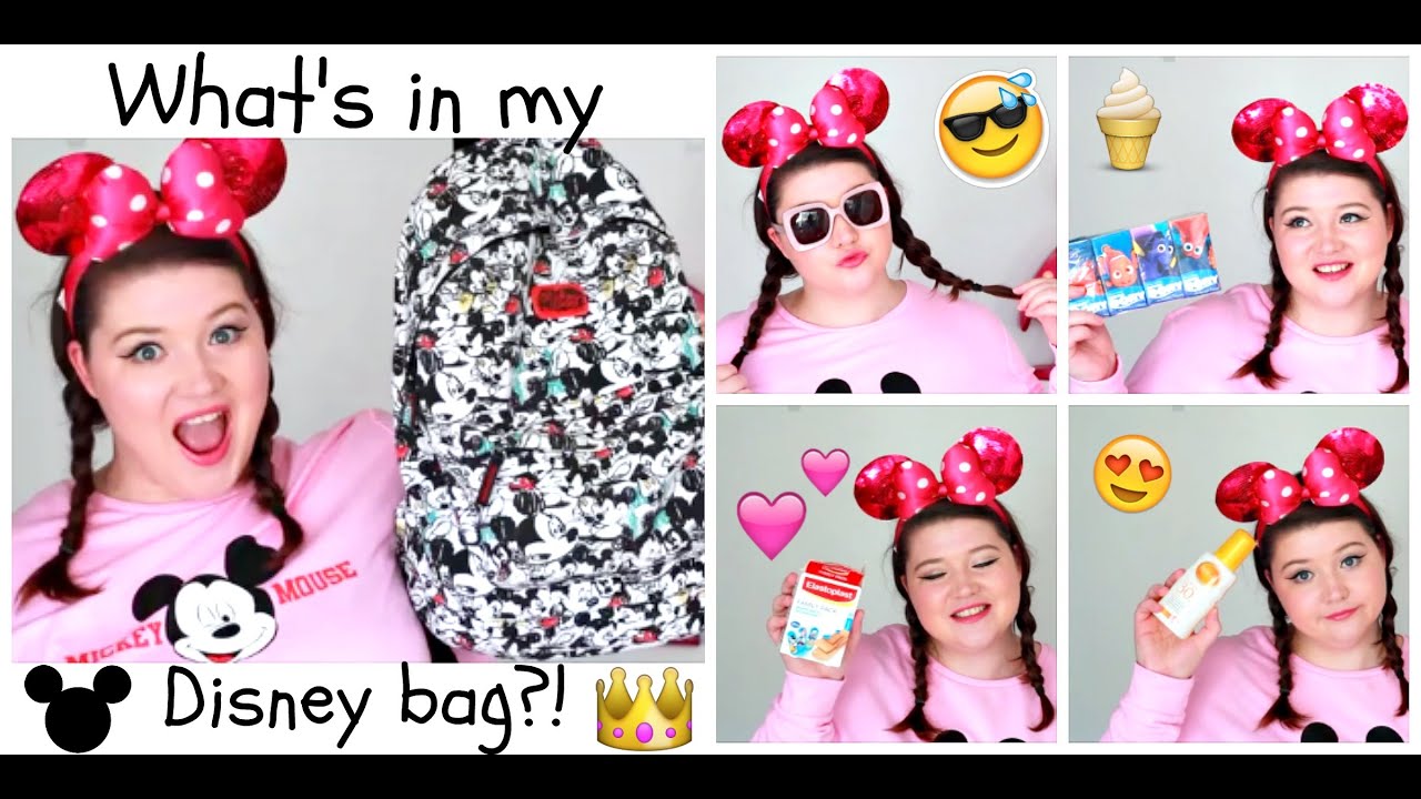 What's in my Disney bag?! - YouTube