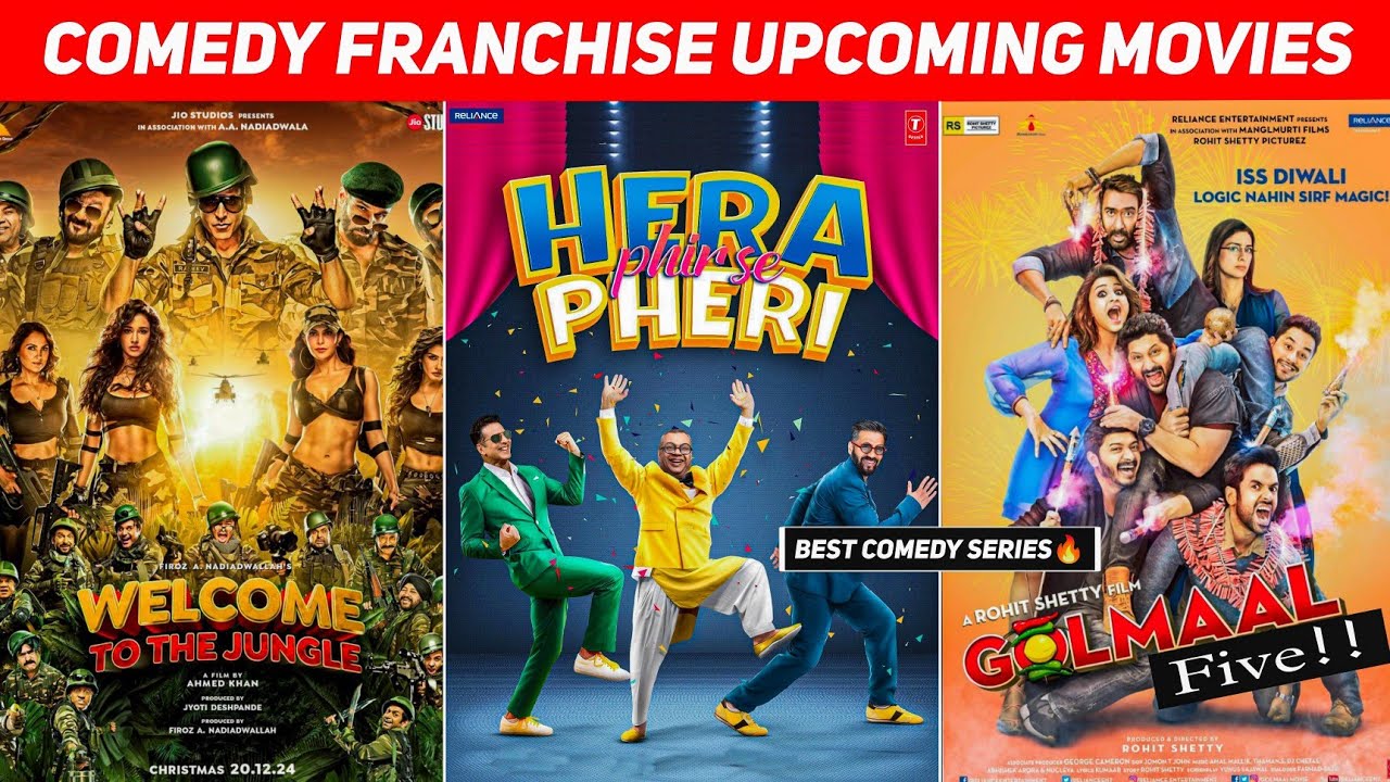 Top 10 Comedy Franchise Upcoming Movies | Upcoming Sequels And ...