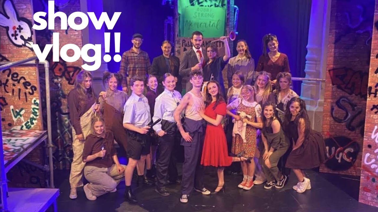 MUSICAL SHOW VLOG* urinetown, drama school, show days, backstage +MORE ...