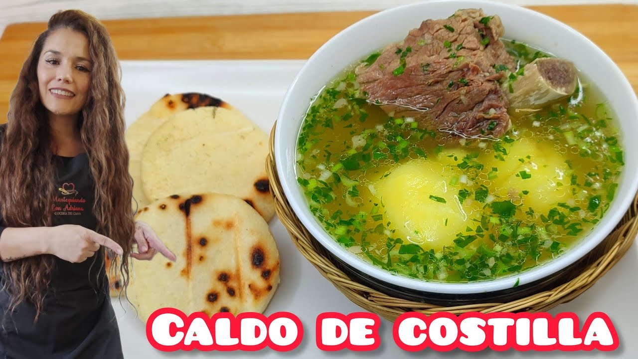 Cómo hacer CALDO DE COSTILLA LEVANTA MUERTOS receta tradicional ...