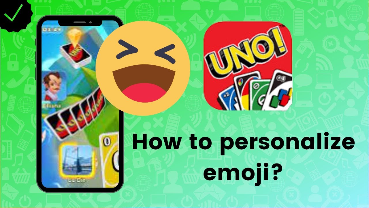 How to personalize emoji on UNO!? - YouTube