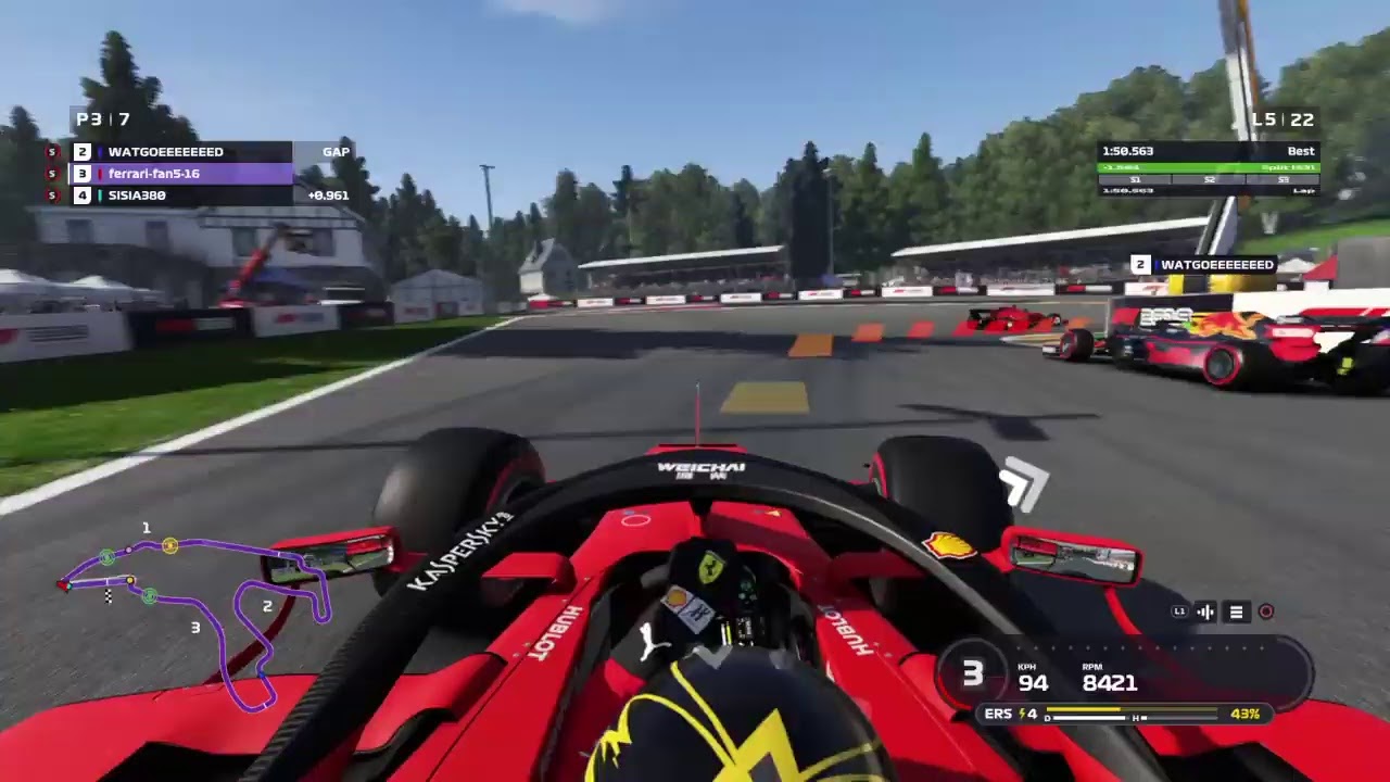 F1 league races - YouTube