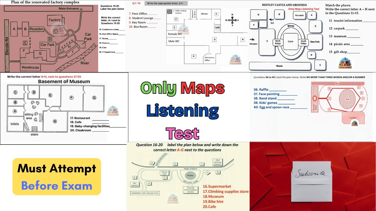 ielts listening map | ielts listening maps | cambridge 19 listening ...