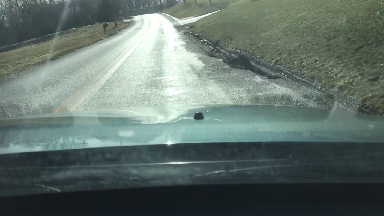 What is black ice, why is it so dangerous - YouTube