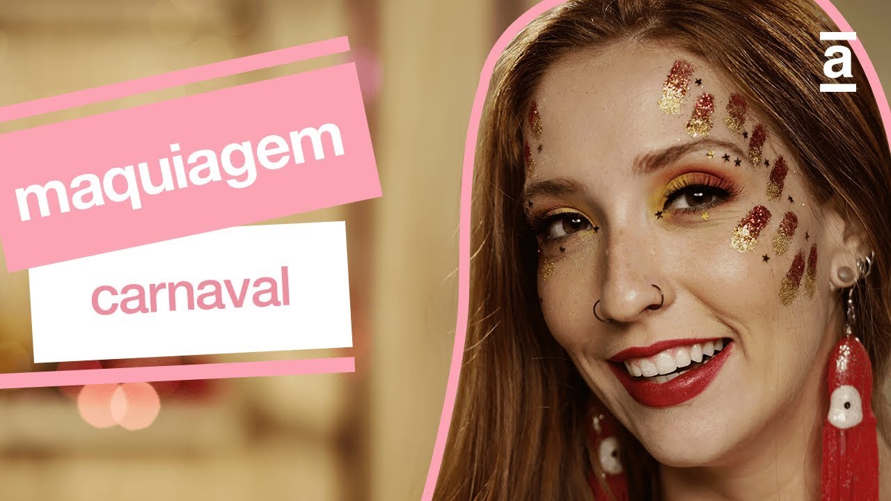 Tutorial de maquiagem para carnaval | Beleza & Estilo - YouTube