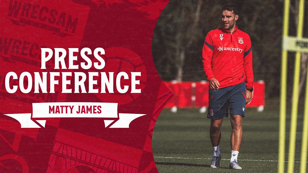 PRESS CONFERENCE | Matty James ahead of Charlton Athletic - YouTube