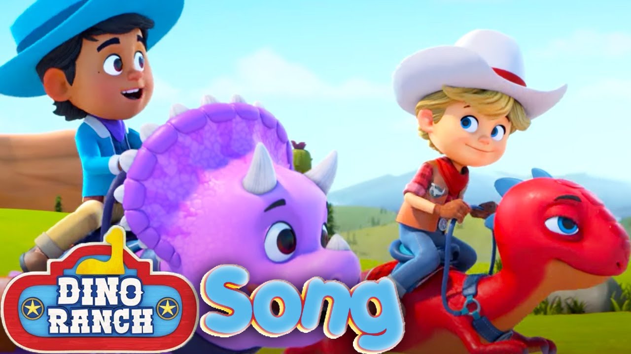 Ride My Dino | Nursery Rhymes & Kids Songs | Dino Ranch - YouTube