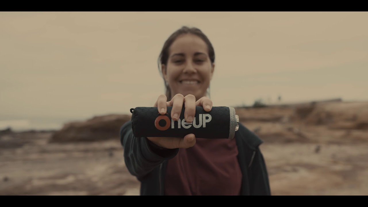 OneUP ultracompact life preserver - YouTube