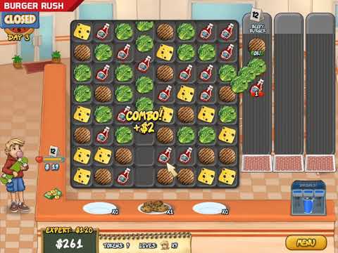 Burger Rush - Level 1: New Beginnings - YouTube