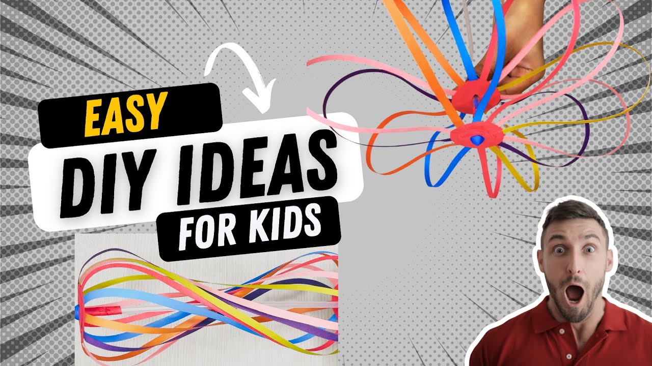 Easy DIY Project for Kids: Spark Creativity & Fun at Home - YouTube