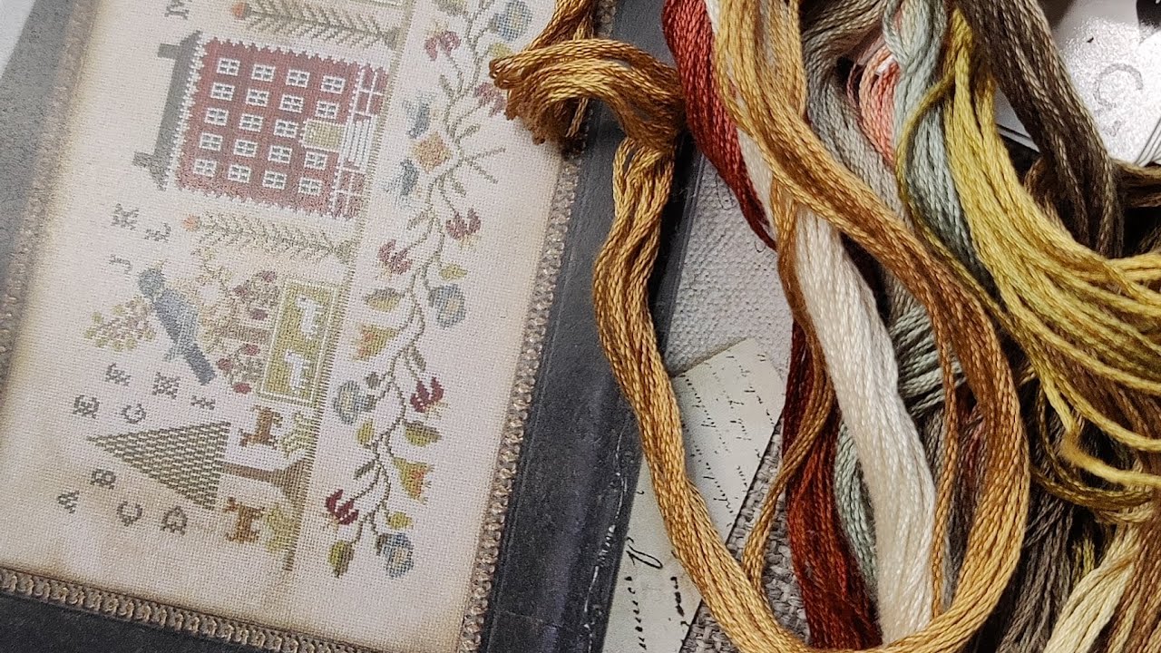 Fjellrosa broderer, Sy med meg , no 14 - YouTube