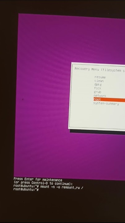 How To Boot Into Rescue Mode Or Emergency Mode in Ubuntu 22.04 / 20.04 / 18.04 - YouTube