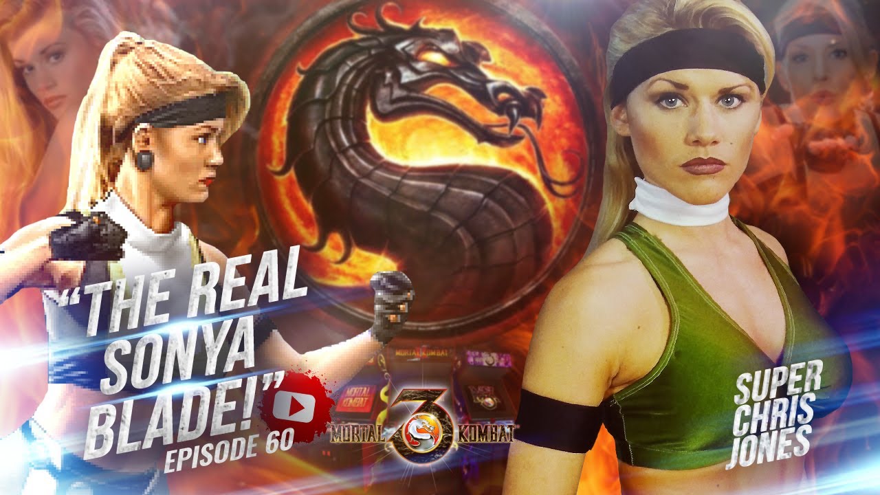 The Real SONYA BLADE! (Kerri Hoskins) Up Close And Personal - YouTube