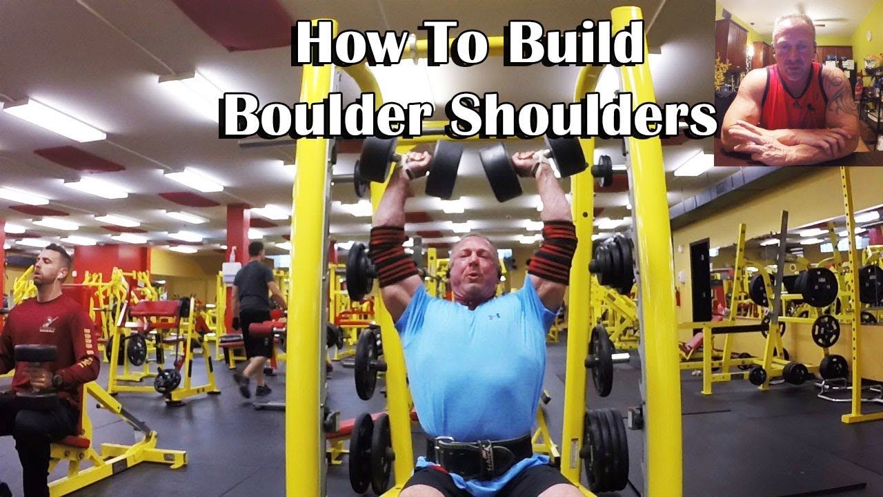 How To Build Bigger Shoulders - 3 Heads (FRONT,MIDDLE, REAR) - YouTube