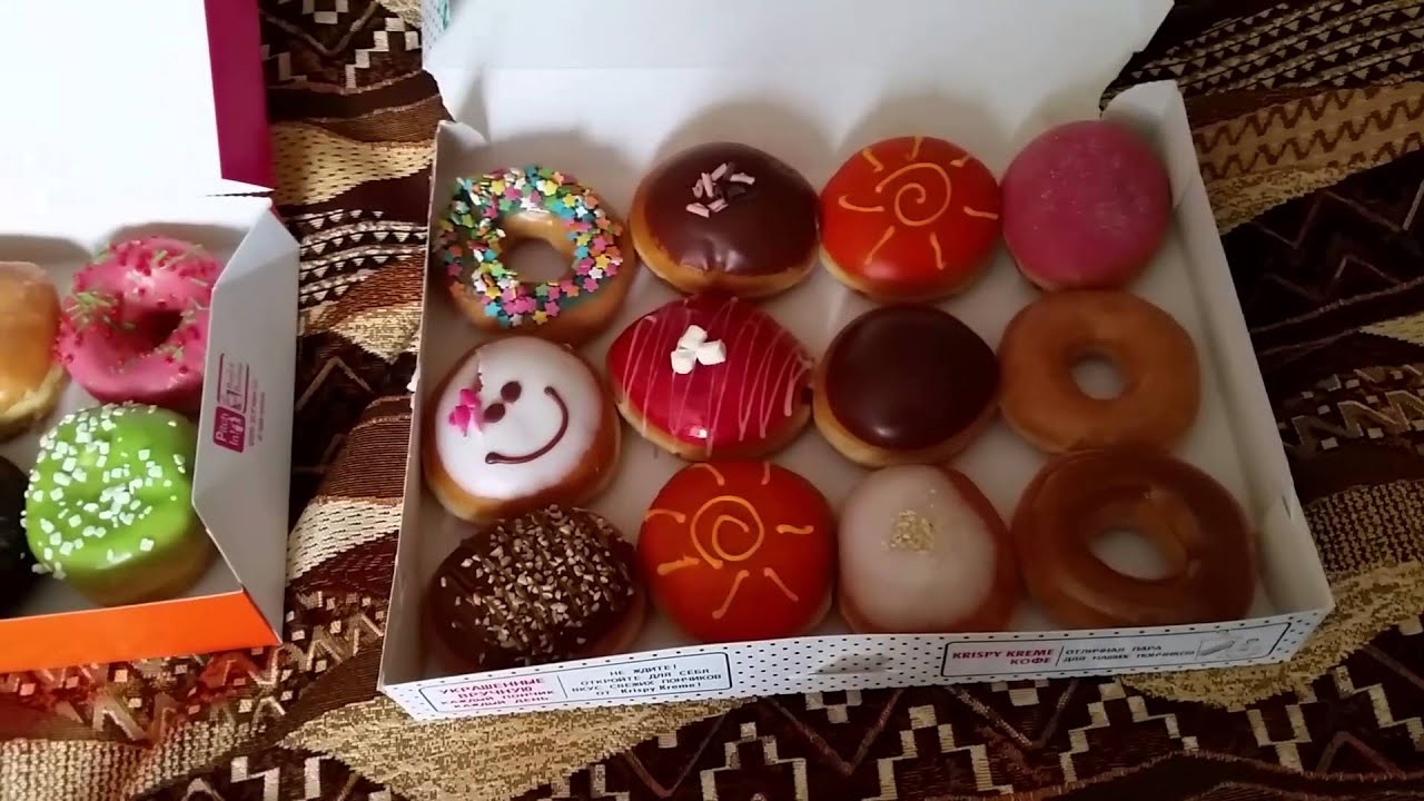 Get and Run. Donut Battle - Dunkin Donuts vs Krispy Kreme [ENG] - YouTube