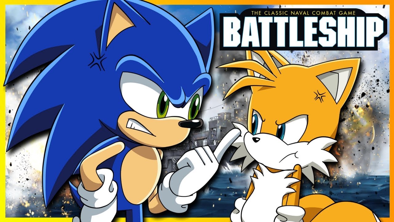 SONIC VS TAILS!!! Sonic & Tails Play Hasbro Battleships - YouTube