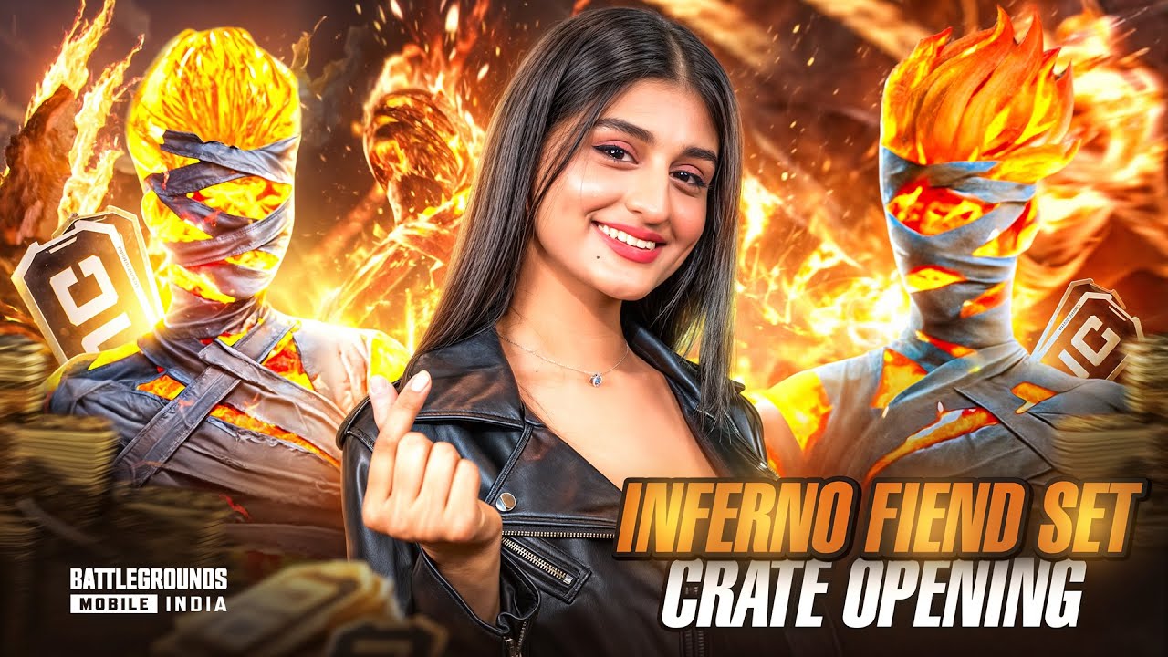 50,000 UC CRATE OPENING OF INFERNO FIEND SET🔥 ROAD TO 4M - YouTube