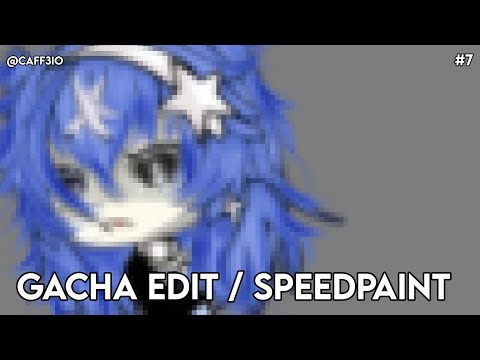 A Gacha Speedpaint / Edit • 7th Vid • @caff3io - YouTube