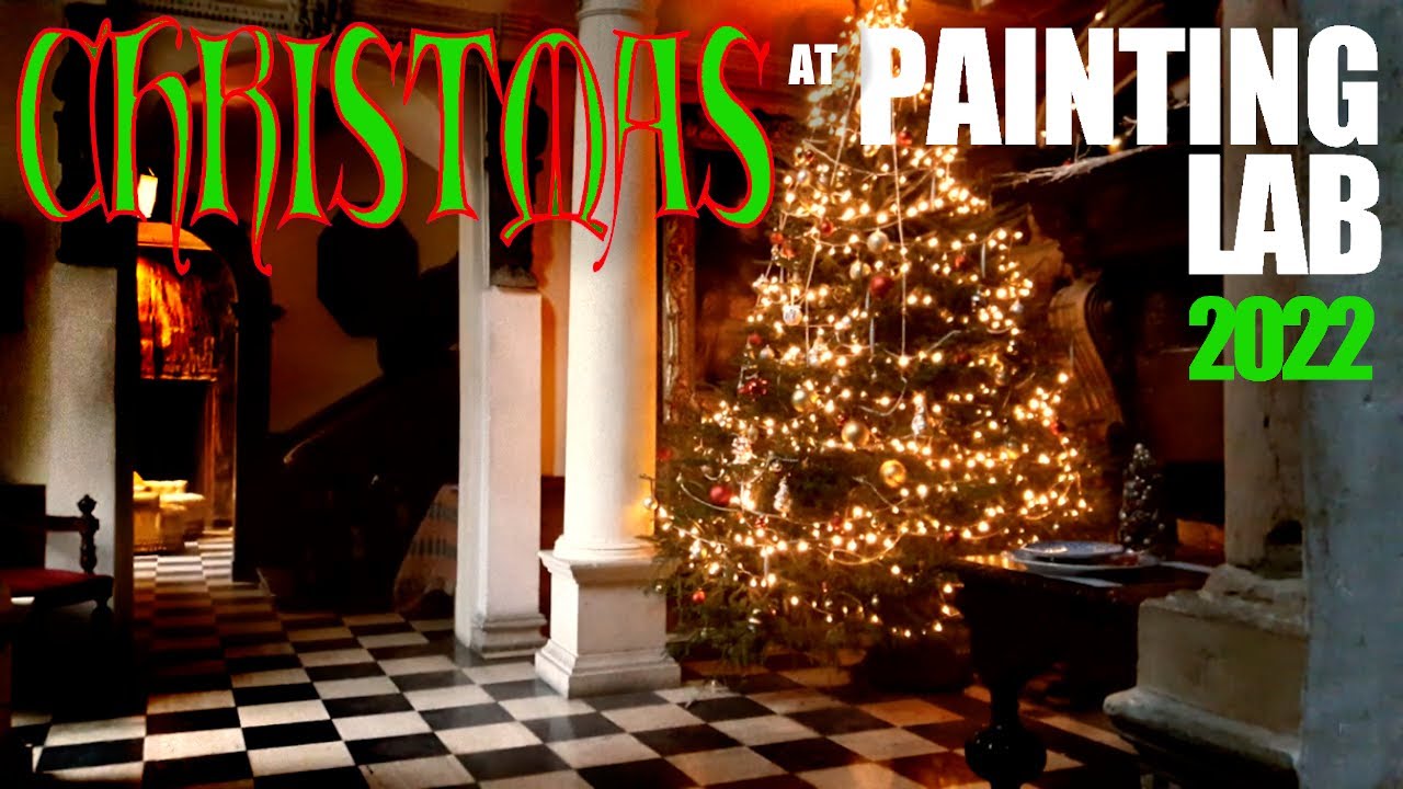 PAINTING LAB's CHRISTMAS IN A 1600'S MANOR HOUSE - YOUR COMMENTS ...