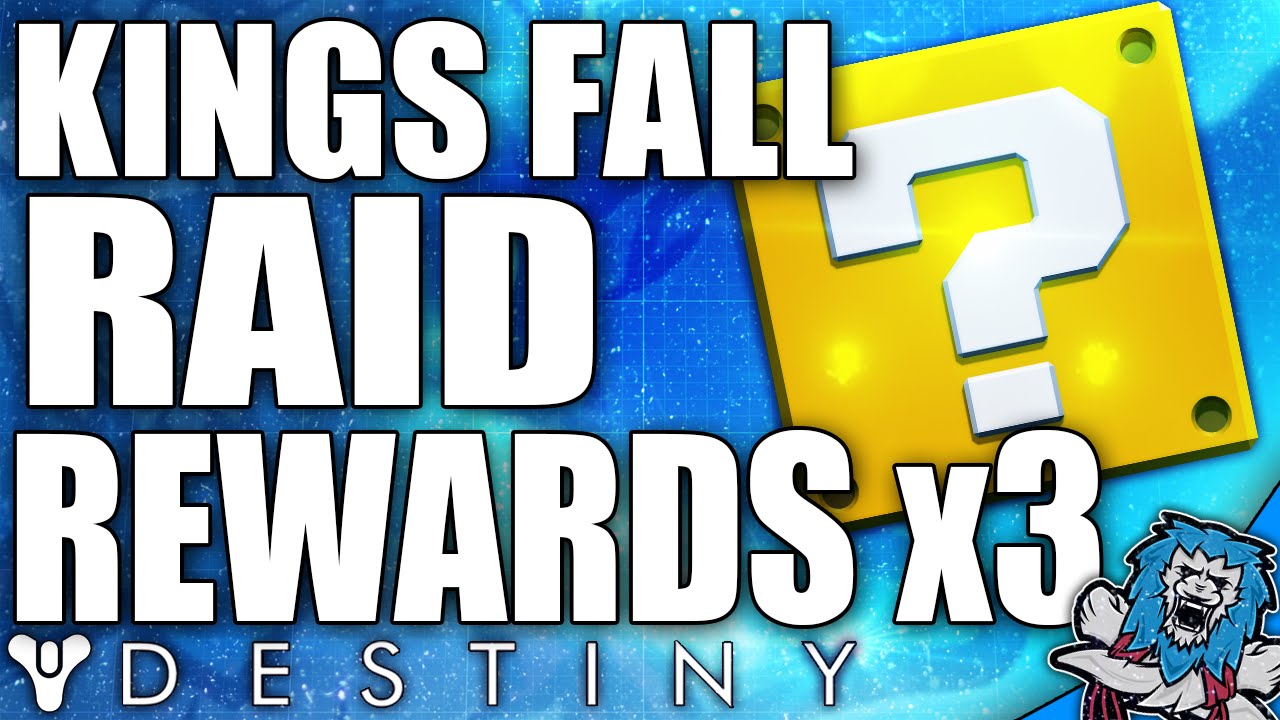 Destiny: Kings Fall Raid Looting Rewards x3 - The Taken King - YouTube