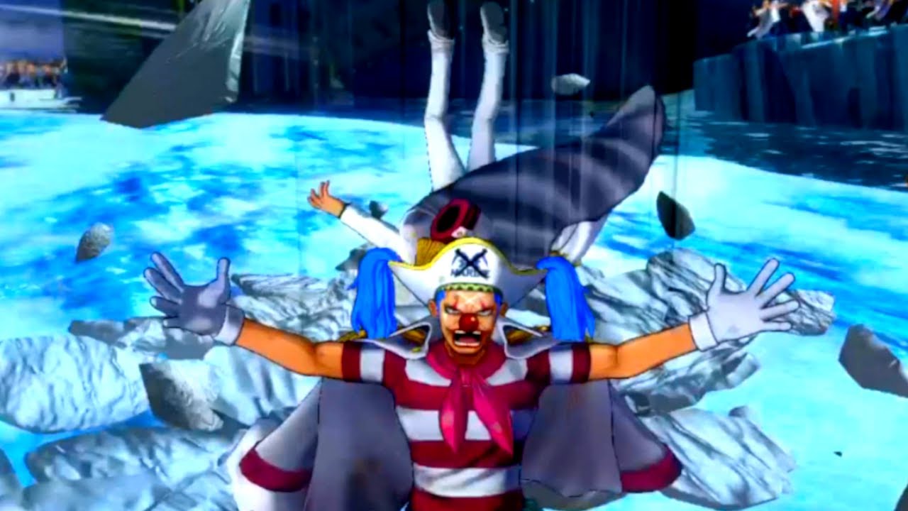 GARP vs LAW and BUGGY !!! 😱 One Piece Burning Blood Wanted Mission ...