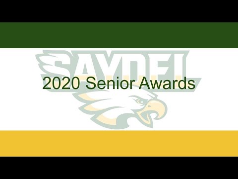 2020 Saydel High School Senior Awards - YouTube