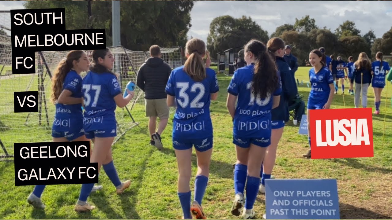 SOUTH MELBOURNE FC VS CALDER UNITED FC U15 NPL VIC GIRLS - YouTube