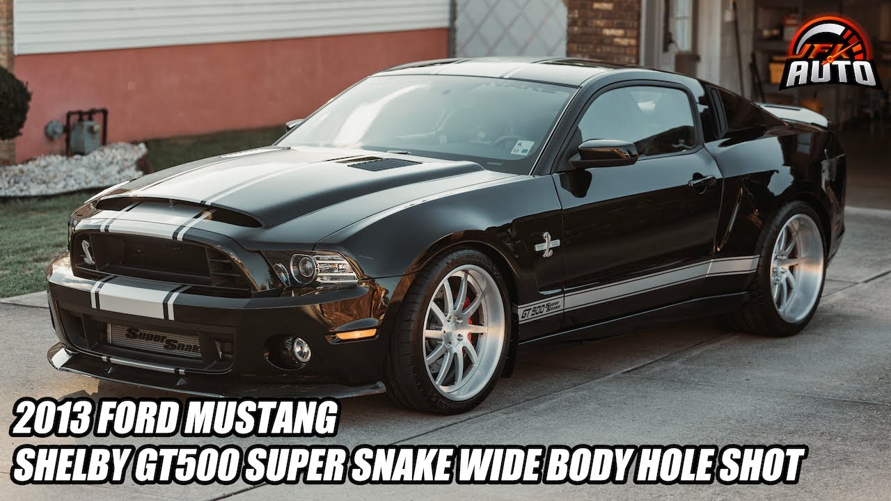 EXTREMELY RARE 2013 Ford Mustang Shelby GT500 Super Snake Wide Body ...