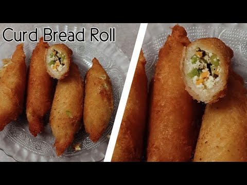 Curd Bread Roll || Easy Recipe At Home || Food Metrix - YouTube