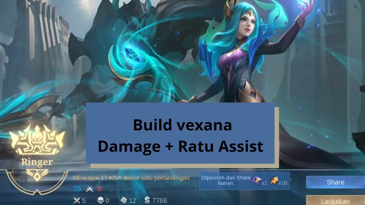 Build vexana damage+Ratu Assist #vexana #mobilelegends #ratu - YouTube