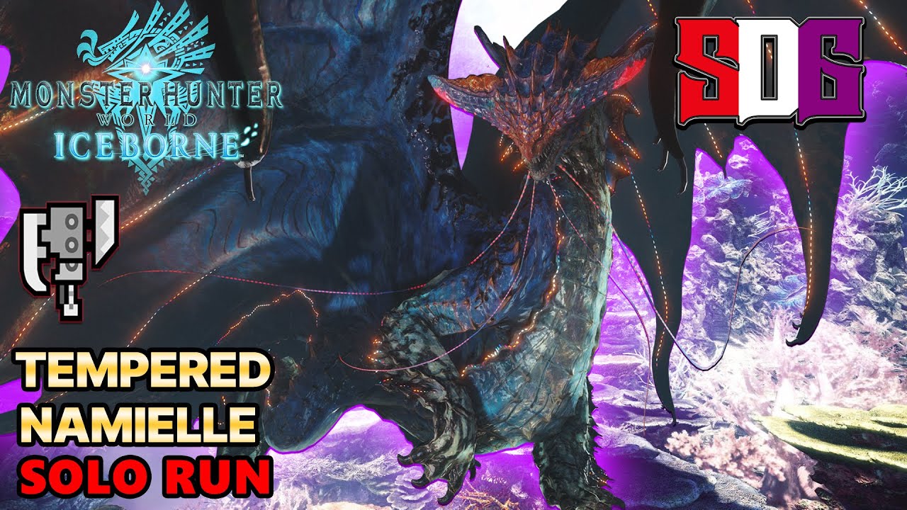 Monster Hunter World: Iceborne (PS5) Tempered Namielle | Switchaxe Solo ...