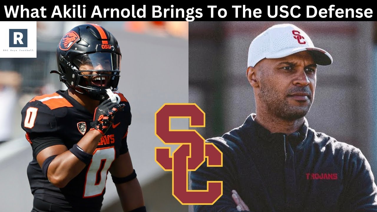 What Akili Arnold Brings To The USC Defense | USC Trojans Football ...
