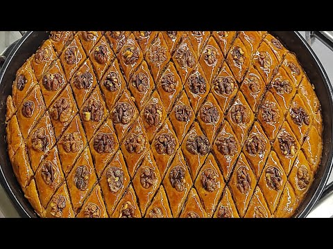 Ən dəqiq ən ideal ən parlaq paxlavanın hazırlanması səsli izahla. Azerbaijani sweets