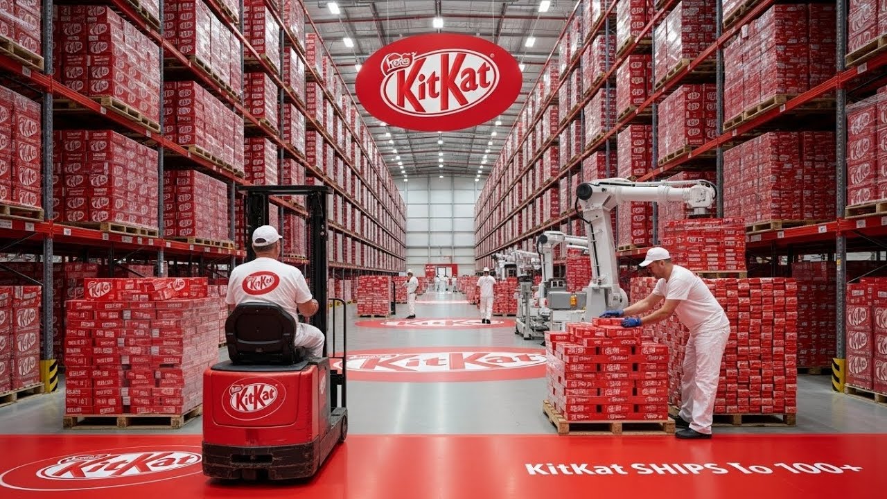 Inside the KitKat Factory – How Millions of Chocolate Bars Are Made ...