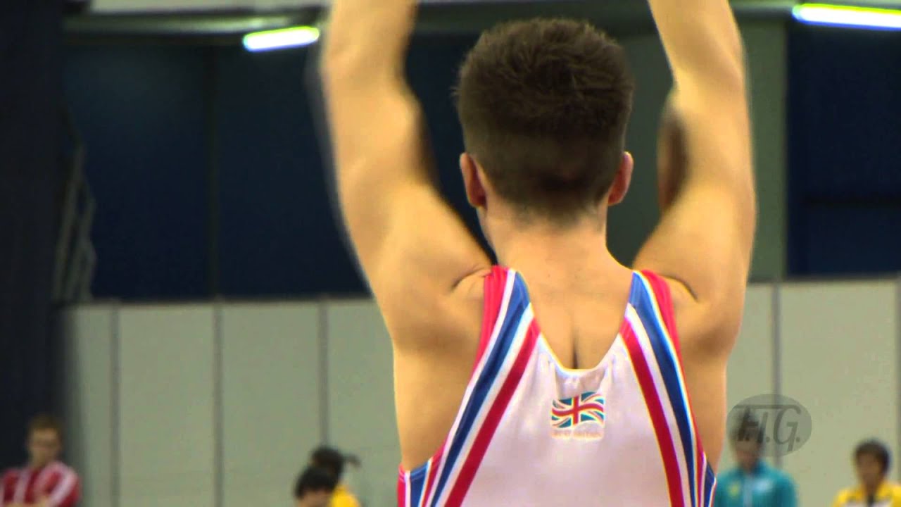 Nathaniel SCOTT (GBR) -- 2013 Double-Mini Trampoline Worlds ...