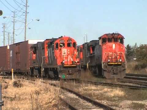 CN 435 CN 2501, CN 5728, UP 9905, UP 9909, CN 7058 - YouTube