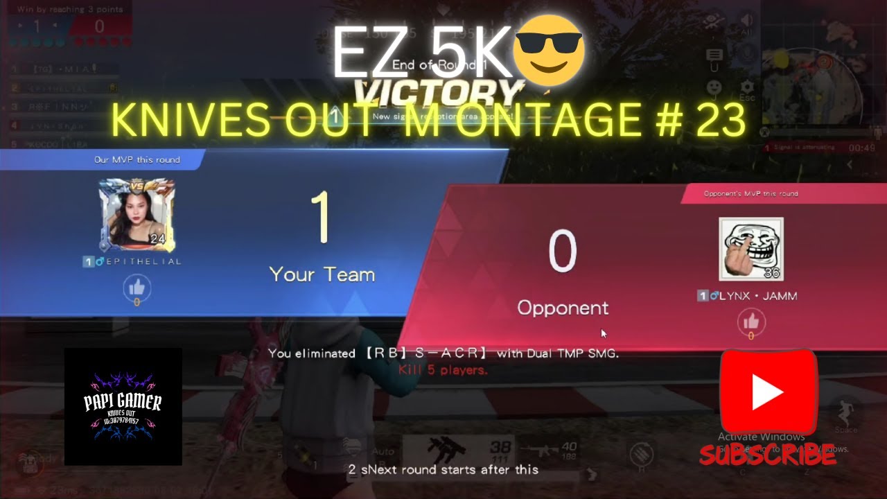 [Knives Out PC Version]Custom Montage #23 - YouTube
